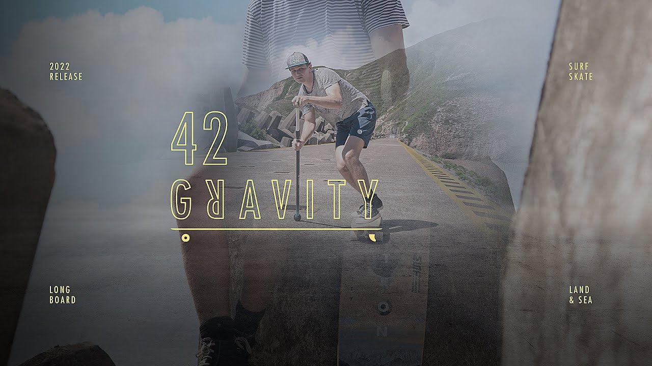 Gravity 42 Longboard Surfskate - Product Clip – Aztron